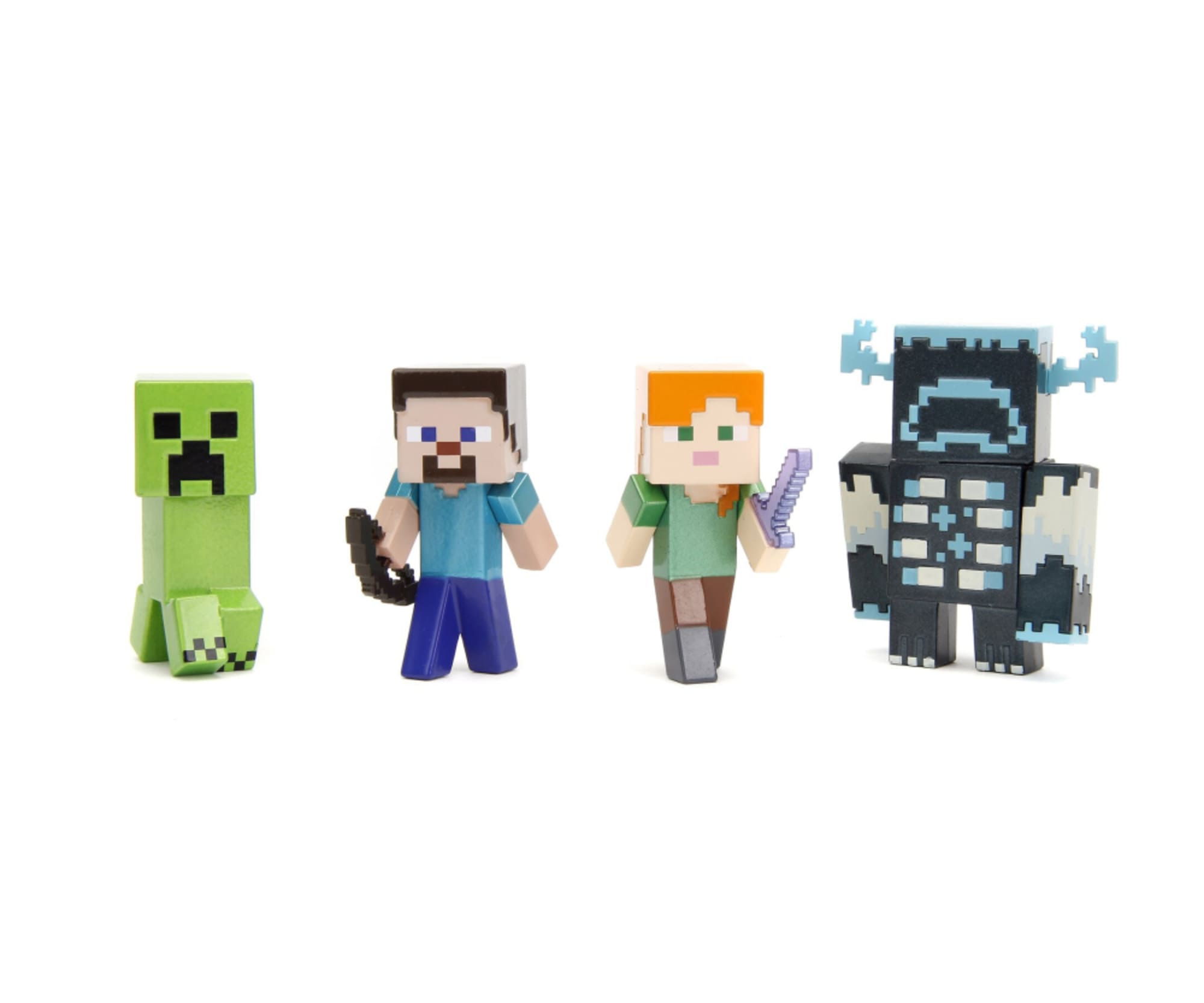 Jada Toys Jada Minecraft 4-Pack 2.5" Figures - Sammelfigur