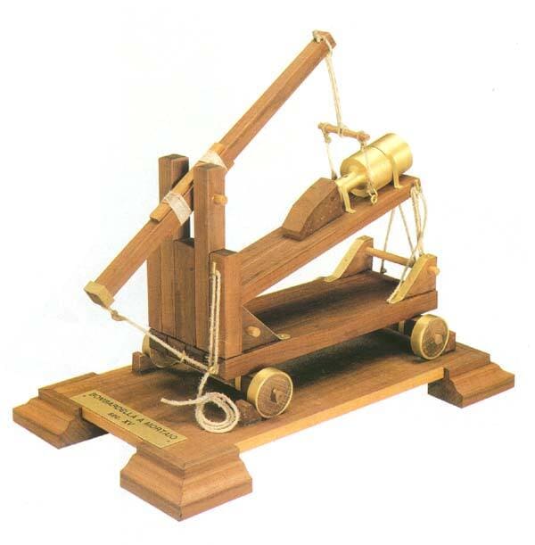 Bombarde 15. Jahrhundert Modell 1:17 Historisches Geschütz