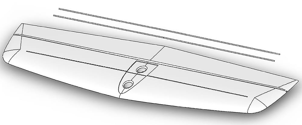 Multiplex Höhenleitwerk Solius