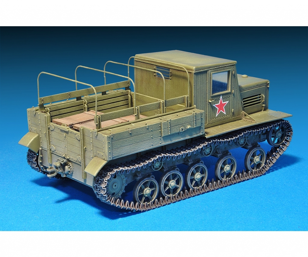 MiniArt 1:35 Soviet Ya-12 Raupenschlepp Plas