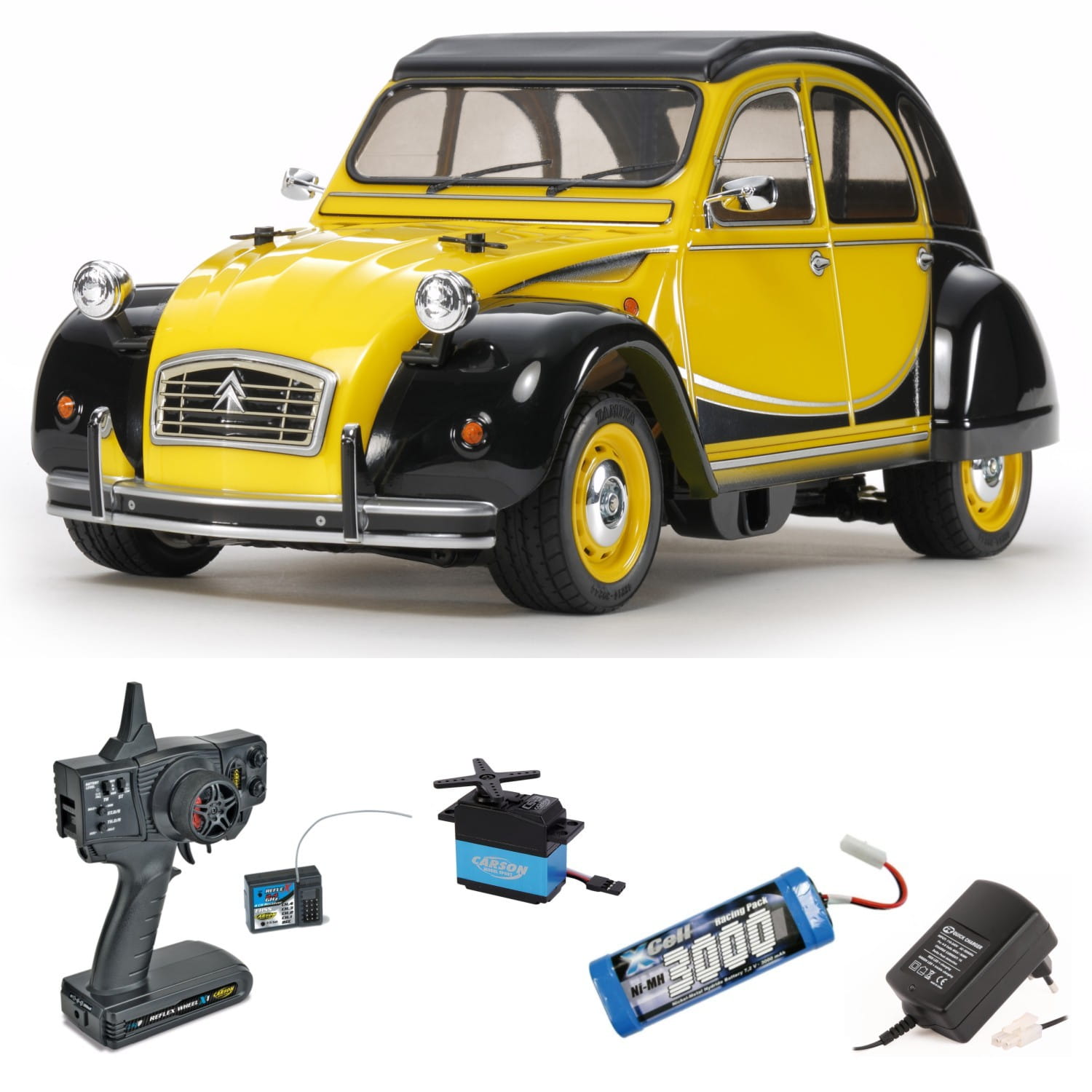 Tamiya RC Citroen 2CV Charlston 1:10 2,4Ghz