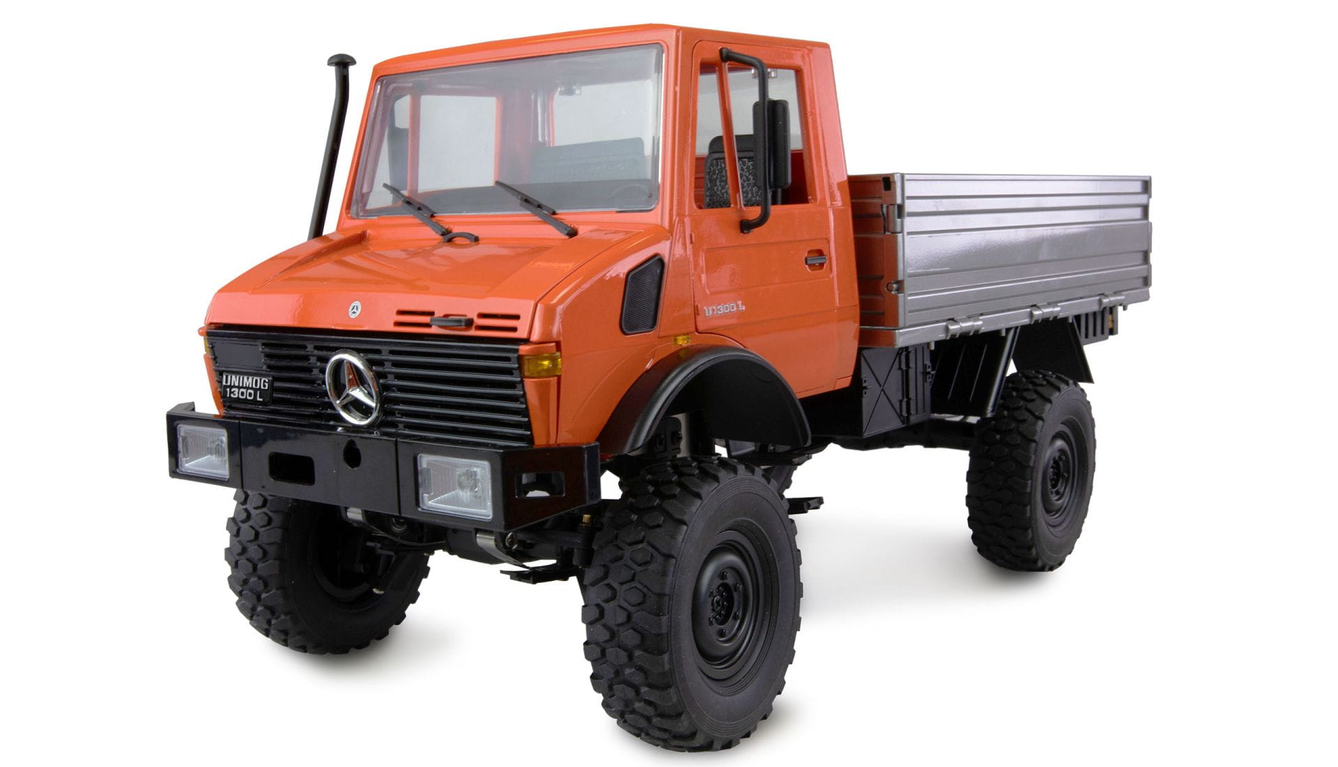 Mercedes-Benz Unimog 1:12 RTR 4WD mit LED & 2-Gang Orange