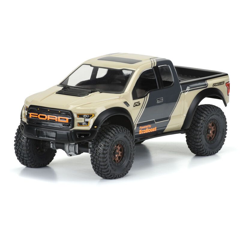 Proline 2017 Ford F-150 Raptor Clr Body 12.3 WB Crawlers