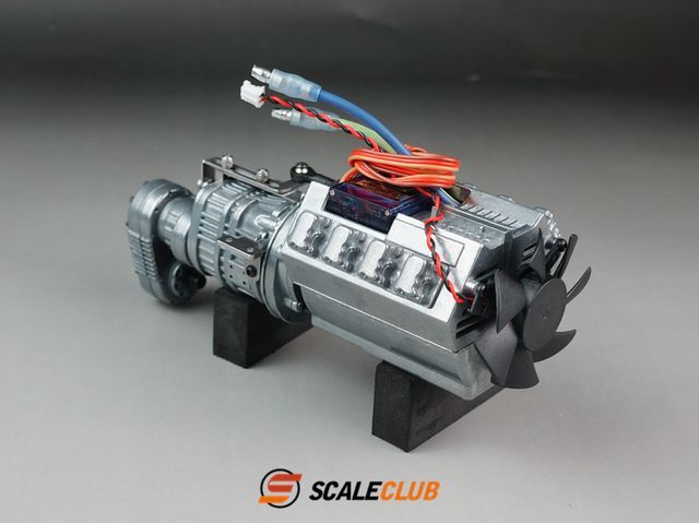 ScaleClub Scale Allradgetriebe 3-Gang mit Mo