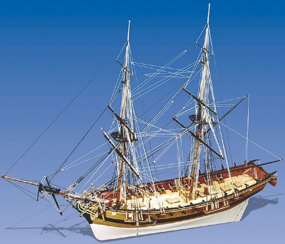 H.M.S. Mars Modellbausatz 1:64 - Historisches Schiffsmodell