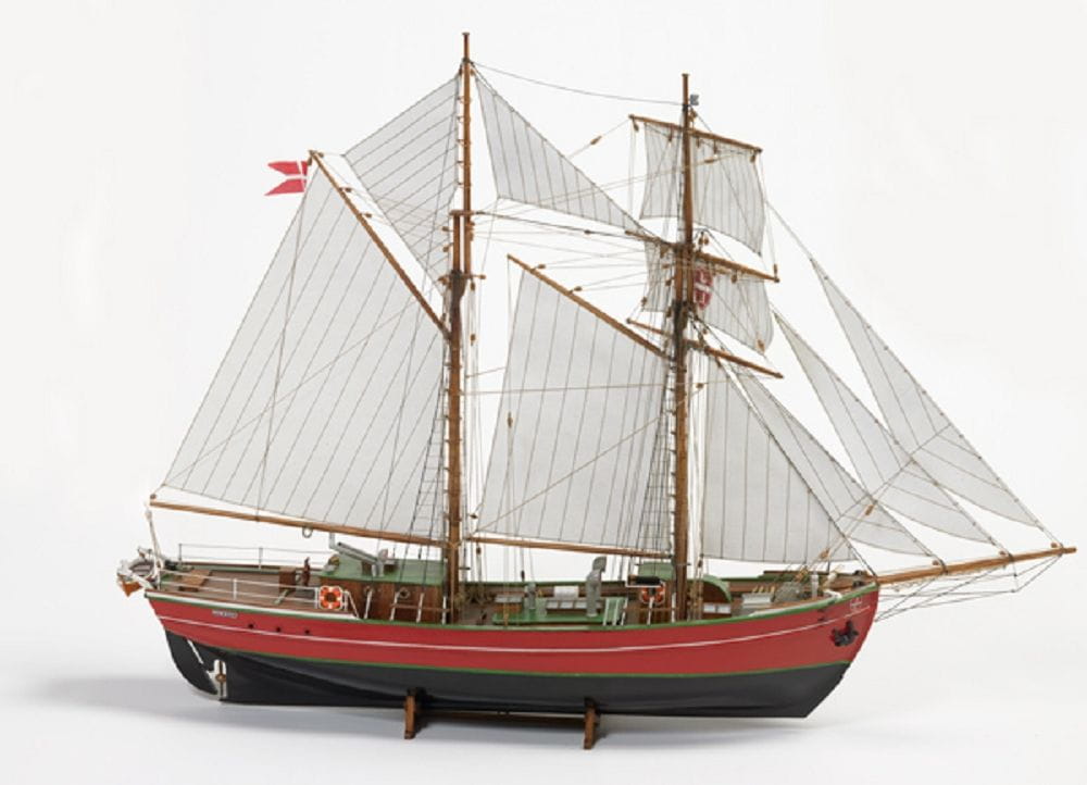 Lilla Dan 1:50 Baukasten - Historisches Modell aus Holz