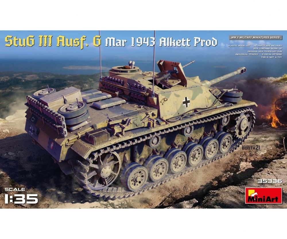 MiniArt 1:35 Dt. StuG III Ausf.G März 43 A