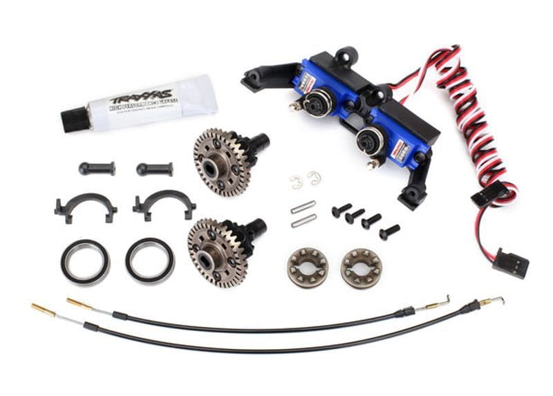 Traxxas Differential, Locking, v&h (monitert) (mit T-Lock...