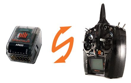 Spektrum AR620 6-Kanal DSMX Empfänger - Kompakt und zuverlässig