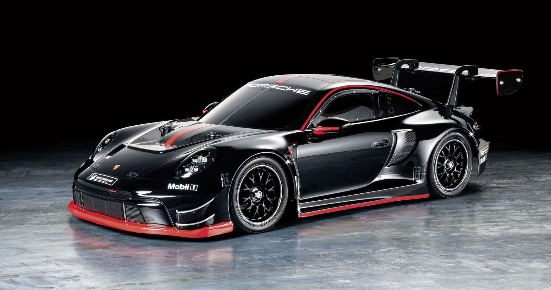 Tamiya 1:10 RC Porsche 911 GT3 R Kit Bausatz - TT-02 Chassis