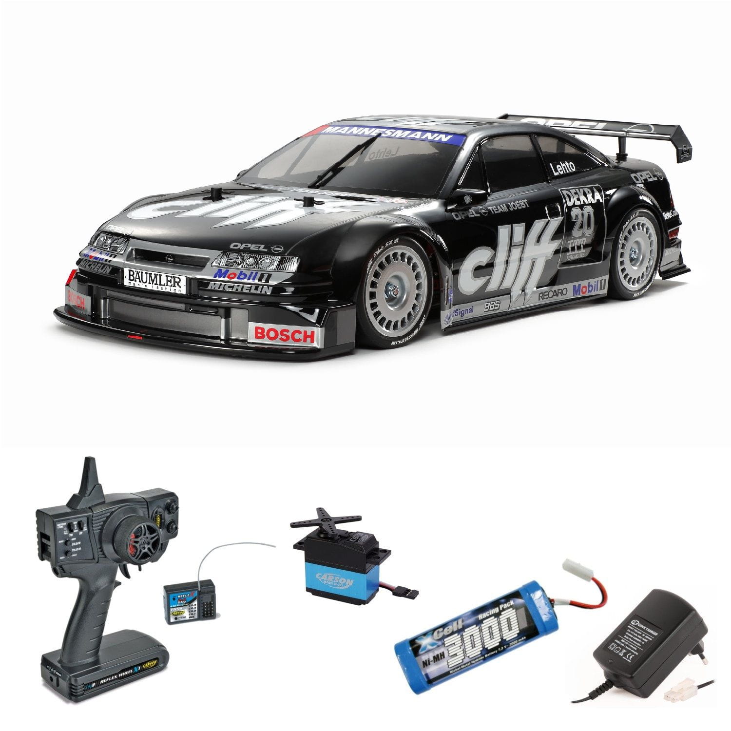 Tamiya RC 1:10 Opel Calibra V6 Cliff Bausatz