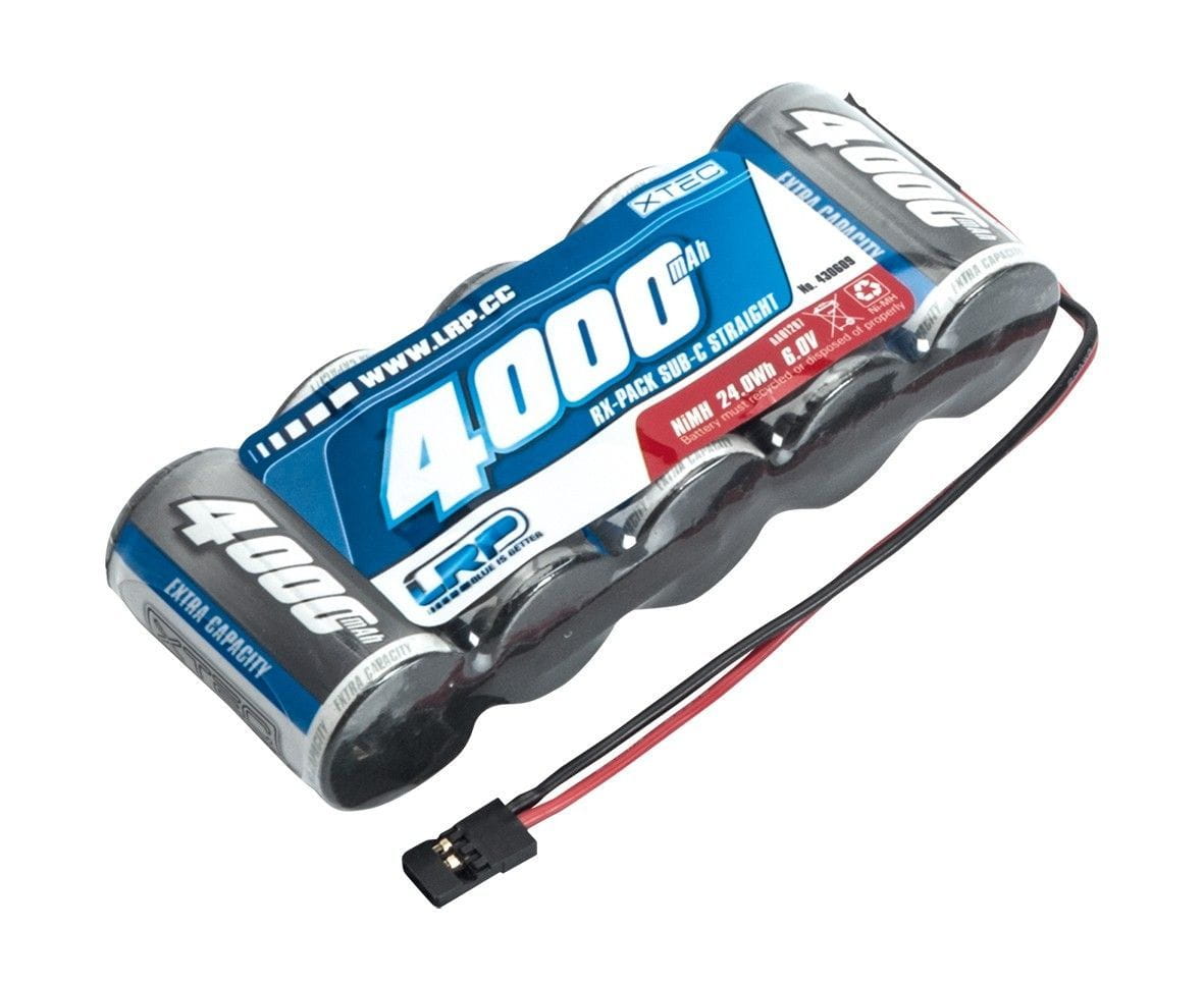 LRP XTEC 1/5 RX-pack Straight SubC NiMH - JR