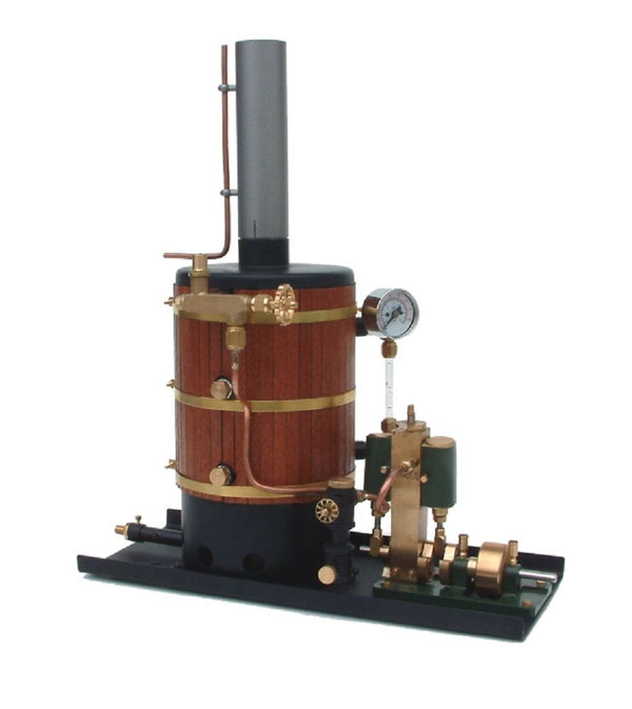 Krick Victor Dampfmaschine stehender Kessel