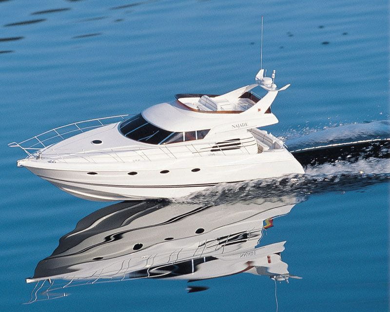 Romarin RC Schiff Najade Motoryacht Baukasten