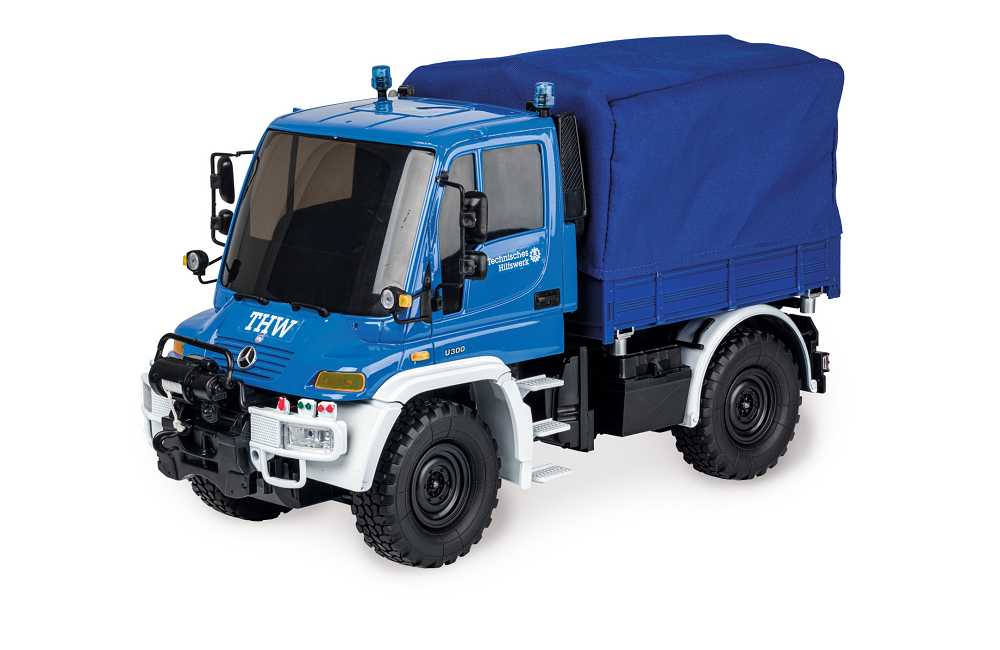 Carson RC 1:12 MB Unimog U300 THW 2,4 Ghz RT